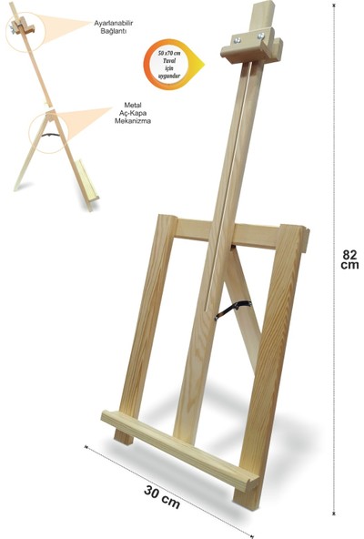 Gvn Art Kutulu Masaüstü Ayarlanabilir Şövale Gvn Art Kutulu Masaüstü Ayarlanabilir Şövale