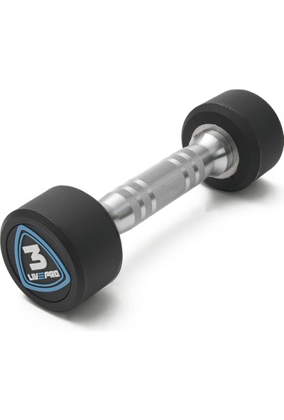 Livepro LP8075 3 kg Poliüretan Stüdyo Dambıl Livepro LP8075 3 kg Poliüretan Stüdyo Dambıl