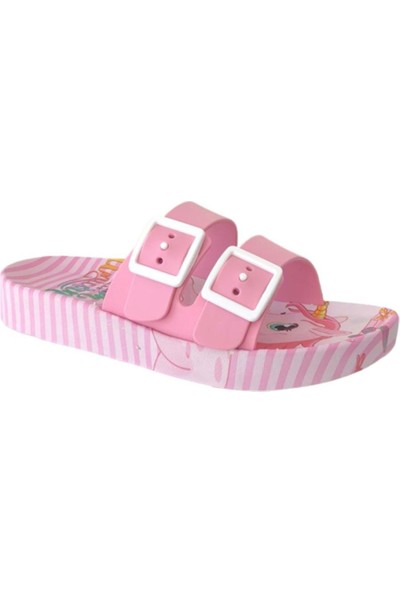 Gezer 12694 Pembe Unicorn Çocuk Kaydırmaz Havuz Terlik
