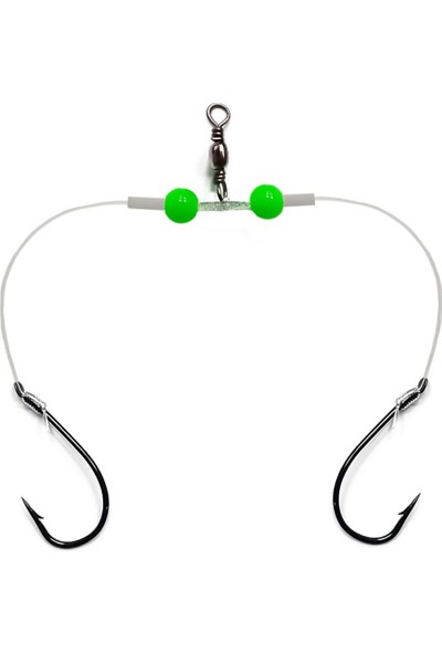 Foçalı Yılan Dili Hazır Olta Bedeni - Iğne: 496 No:2/0 Foçalı Yılan Dili Hazır Olta Bedeni - Iğne: 496 No:2/0