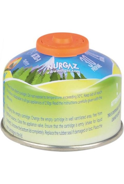 Nurgaz Kartuş - 80 gr - Isıt, Pişir Veya Aydınlat Nurgaz Kartuş - 80 gr - Isıt, Pişir Veya Aydınlat
