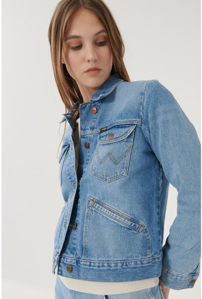 Wrangler Slim Fit Casual Denim Kot Mont