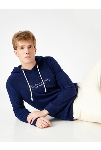 Koton Kapsonlu Polar Sweatshirt