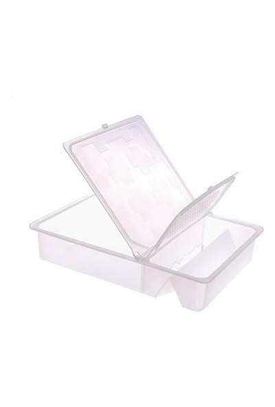 Başoğlu 1 Lt Kutu Yemlik Şeffaf