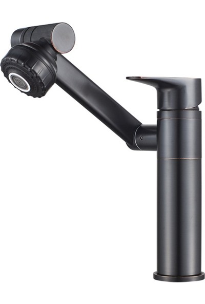 Fleko Multi Fonksiyonlu Siyah Lavabo Bataryası Fleko Multi Fonksiyonlu Siyah Lavabo Bataryası