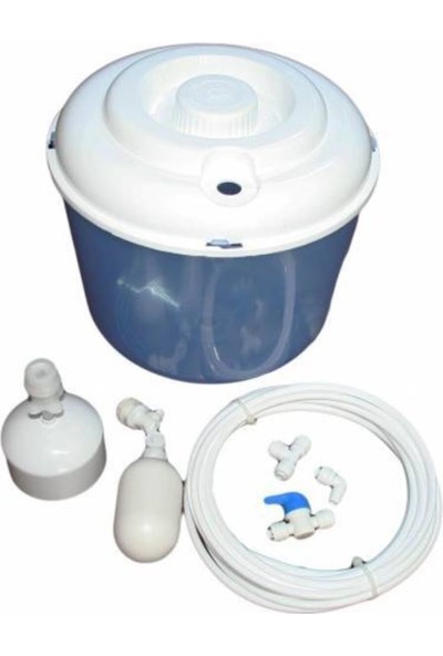 Watermanya Su Arıtma Hazneli Sebil Üstü Aparat 10 mt Hortum ve Bağlantı Parçaları Dahil