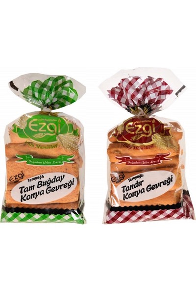 Ezgi Gıda Konya Gevreği Tandır 500 G & Tam Buğday 500 G Ezgi Gıda Konya Gevreği Tandır 500 G & Tam Buğday 500 G