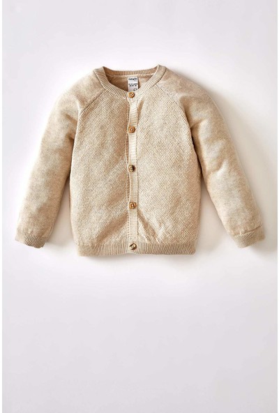 Defacto Erkek Çocuk Basic Triko Hırka U7253A221AU