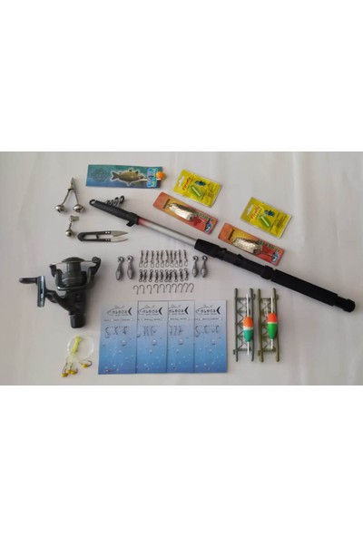 Aldos 51 Parça Göl Olta Seti 270 cm Kamış 40’lık Makine Aldos 51 Parça Göl Olta Seti 270 cm Kamış 40’lık Makine