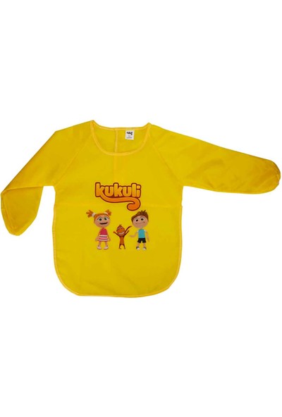 Bu-Bu Kukuli Boyama Önlüğü 4-6 Yaş