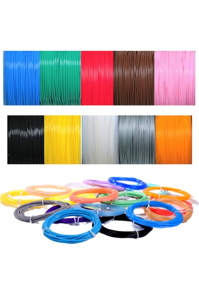 Matafilament 3D Kalem Filament 6X10 Renk 60MT Paket Pla Matafilament 3D Kalem Filament 6X10 Renk 60MT Paket Pla