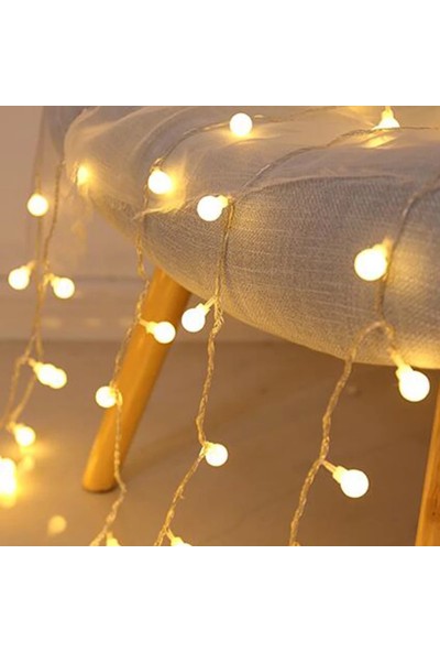 Lit Dizayn Mini Top LED Dize 3 M 20 Top Sarı Işık Gün Işığı Dekoratif LED Aydınlatma Pilli LED Yılbaşı Süs Lit Dizayn Mini Top LED Dize 3 M 20 Top Sarı Işık Gün Işığı Dekoratif LED Aydınlatma Pilli LED Yılbaşı Süs