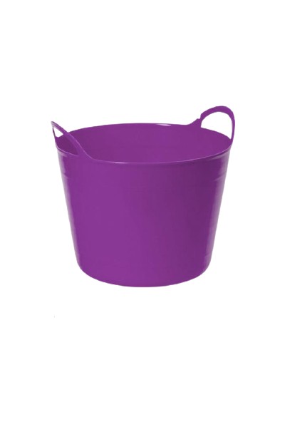 Saban Çok Amaçlı Büyük Boy Esnek Sepet Kova Mor 42 Lt