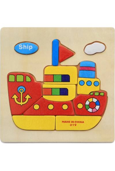 Farfi Ahşap 3D Puzzle Yapboz (Yurt Dışından) Farfi Ahşap 3D Puzzle Yapboz (Yurt Dışından)