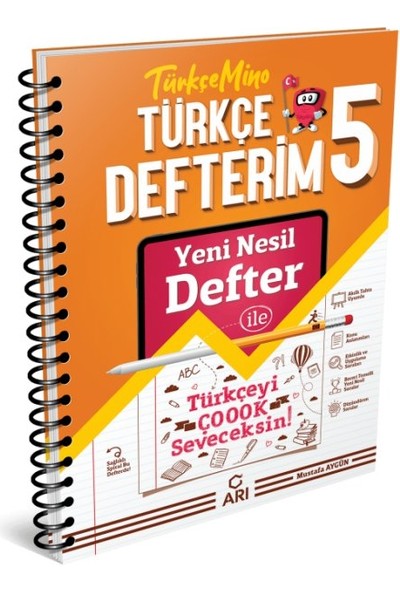 Arı Yayıncılık 5.Sınıf Türkçe Türkçemino Defterim Arı Yayıncılık 5.Sınıf Türkçe Türkçemino Defterim