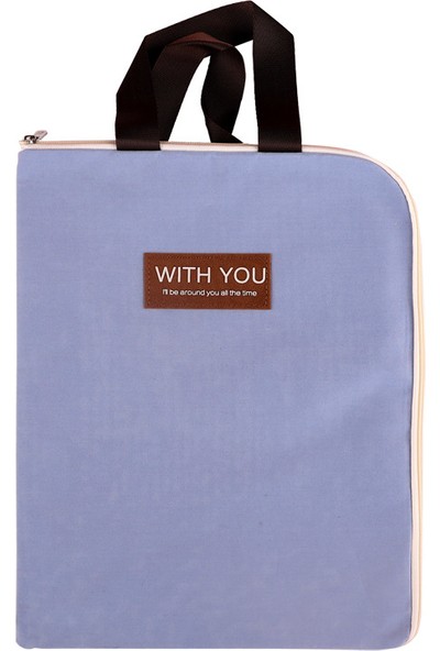 Runningman Kanvas Fermuarlı Evrak Çantası