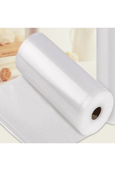 Vakur Rulo Tırtıklı Vakum Poşeti 15 mt x 22 cm Vakur Rulo Tırtıklı Vakum Poşeti 15 mt x 22 cm
