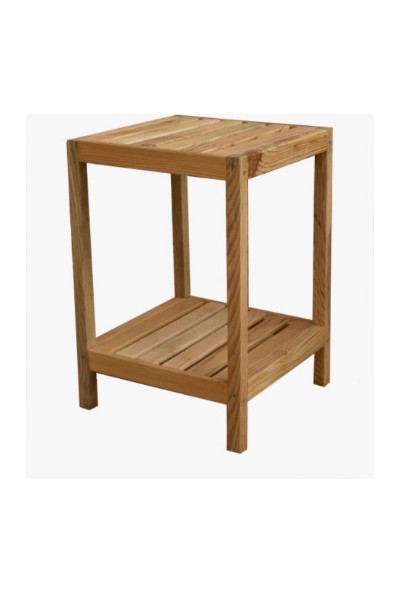 Gudy Wood Dekoratif Ahşap Bahçe Balkon Yan Sehpa Gudy Wood Dekoratif Ahşap Bahçe Balkon Yan Sehpa