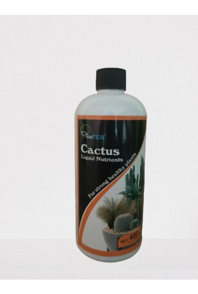 Tuğel Flowers Kaktüs & Sukulent Bitki Besini Sıvı Gübre 400 ml Tuğel Flowers Kaktüs & Sukulent Bitki Besini Sıvı Gübre 400 ml