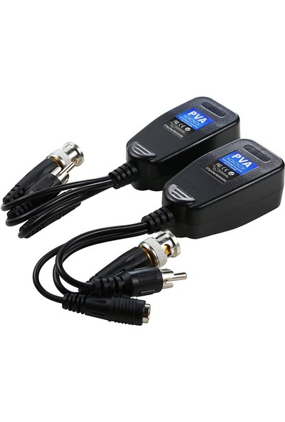 Powermaster Bnc To RJ45 Video Balun - Power - Audio Konnektör PM-3899PVA Powermaster Bnc To RJ45 Video Balun - Power - Audio Konnektör PM-3899PVA