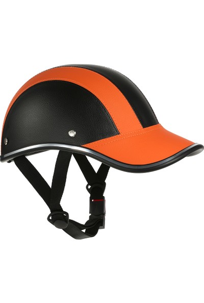 Gahome Güneşlik ile Motosiklet Kaskı Yarım Yüz Beyzbol Şapkası (Yurt Dışından)