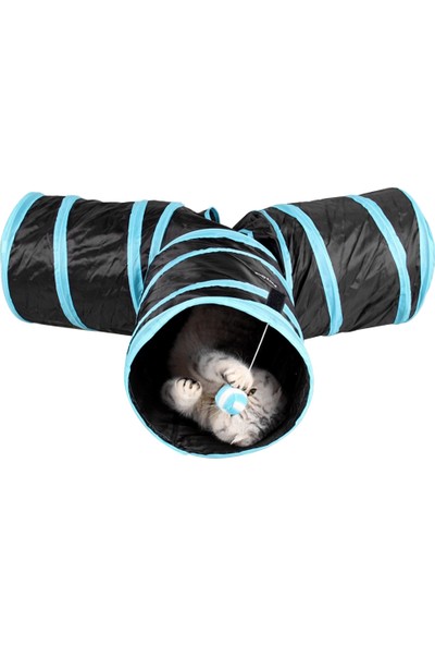 Gahome Kapalı Kedi Tüneli 3 Yollu Pet Oyun Tüneli Katlanabilir (Yurt Dışından) Gahome Kapalı Kedi Tüneli 3 Yollu Pet Oyun Tüneli Katlanabilir (Yurt Dışından)