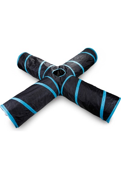 Gahome Kedi Tünel 4 Yönlü Pet Oyun Tünel Kediler Köpekler (Yurt Dışından)