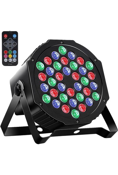 Gather Dase Sahne Işıkları Rgb 36 LED Par Işıkları Sesle Aktive Edilen Dmx Kontrolü, Uzaktan Kumandalı 7 Modlu Uplighting Lights (Yurt Dışından) Gather Dase Sahne Işıkları Rgb 36 LED Par Işıkları Sesle Aktive Edilen Dmx Kontrolü, Uzaktan Kumandalı 7 Modlu Uplighting Lights (Yurt Dışından)