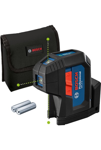 Bosch Gpl 3 G Professional Kompakt 3 Nokta Yeşil Lazer Bosch Gpl 3 G Professional Kompakt 3 Nokta Yeşil Lazer