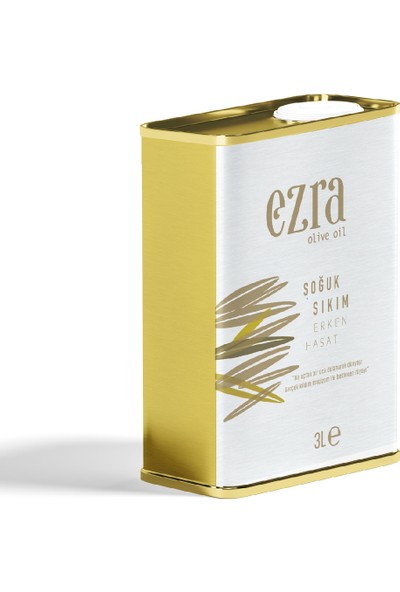 Ezra Olive Oil Naturel Sızma Soğuk Sıkım Erken Hasat Zeytinyağı 3 Lt Ezra Olive Oil Naturel Sızma Soğuk Sıkım Erken Hasat Zeytinyağı 3 Lt
