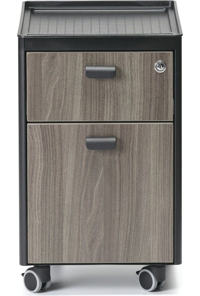 Bürotime Pal Keson 2 Çekmeceli Külmeşe / Siyah