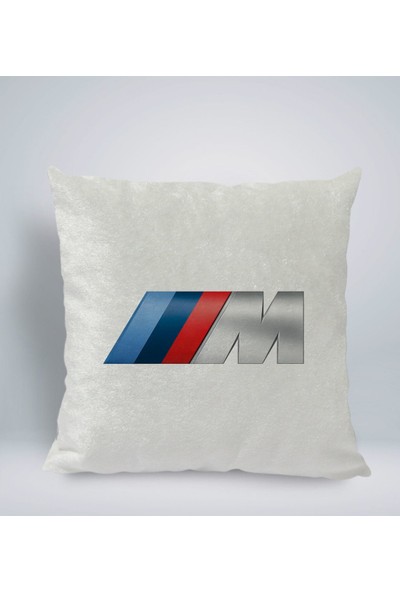 Bk Gift Bmw M Tasarımlı Kare Araç Koltuk Yastığı-1 Bk Gift Bmw M Tasarımlı Kare Araç Koltuk Yastığı-1