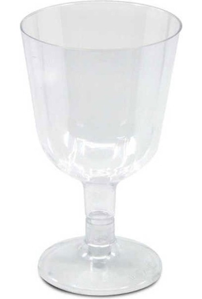 Eminönü Toptancı Plastik Şarap Bardağı Renkli Ayaklı Kadeh - 6 Adet Şeffaf Eminönü Toptancı Plastik Şarap Bardağı Renkli Ayaklı Kadeh - 6 Adet Şeffaf