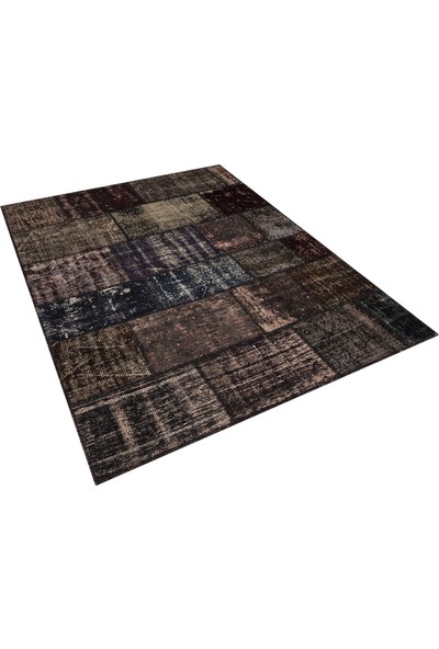 Sempati Halı Patchwork El Dokuma Eskitme Halı 160 x 230 cm 5753 Sempati Halı Patchwork El Dokuma Eskitme Halı 160 x 230 cm 5753