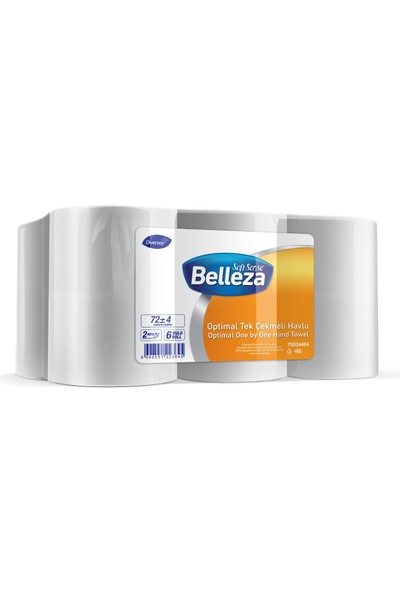 Belleza Optimal Tek Çek Havlu 6 Rulo
