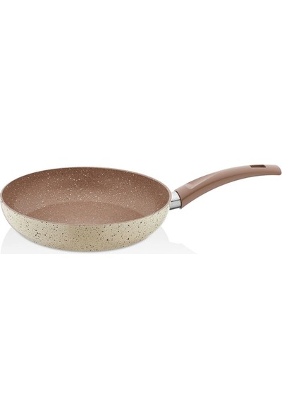 Butik Cool Krem Renk 24 cm Granit Tava Butik Cool Krem Renk 24 cm Granit Tava