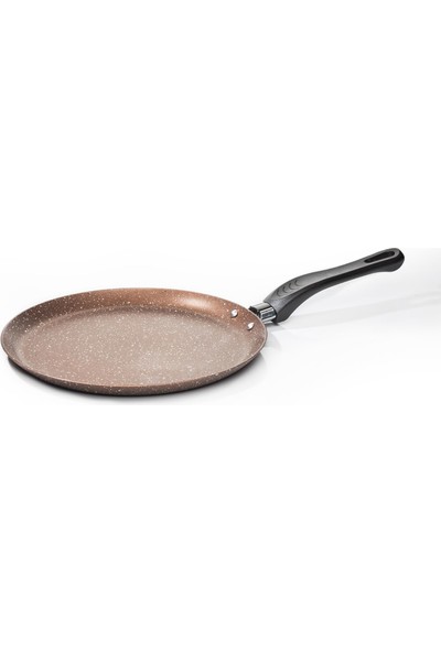 Butik Cool Bronz Renk 24 cm Krep Tava Butik Cool Bronz Renk 24 cm Krep Tava
