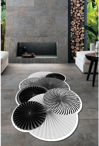 Colizon Dekoratif Yıkanabilir Kaymaz Tabanlı Lazer Kesim Salon Halısı Colizon Dekoratif Yıkanabilir Kaymaz Tabanlı Lazer Kesim Salon Halısı