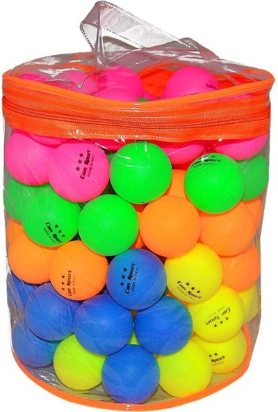 Avessa Renkli Pinpon Topu 100 Adet Çantalı Avessa Renkli Pinpon Topu 100 Adet Çantalı