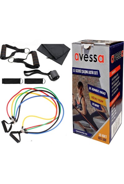 Avessa 5'li Egzersiz Çalışma Lastiği CES100