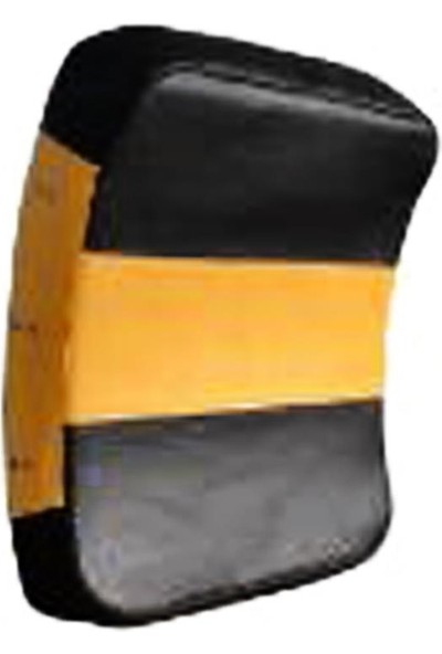 Avessa Maxi Eğri Darbe Yastığı Sarı-Siyah