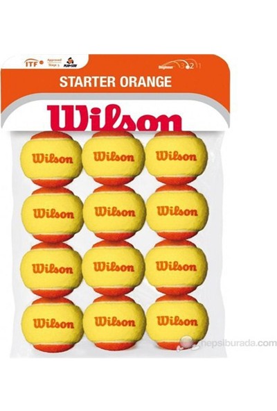 Wilson Starter Orange Tenis Topu 12'li Wilson Starter Orange Tenis Topu 12'li