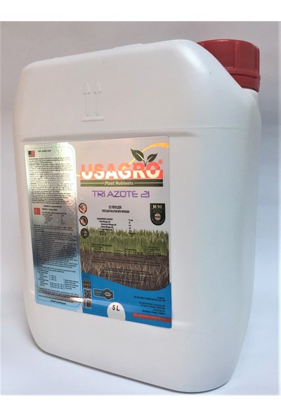 Usagro - Tri Azote 21 Sıvı Aktivatör ve Stimülant Gübre 5 Lt Usagro - Tri Azote 21 Sıvı Aktivatör ve Stimülant Gübre 5 Lt