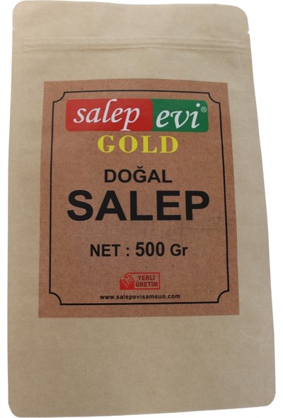 Salepevi Salep Doğal Saf Katkısız Öğütülmüş Toz Sahlep 500 gr Salepevi Salep Doğal Saf Katkısız Öğütülmüş Toz Sahlep 500 gr