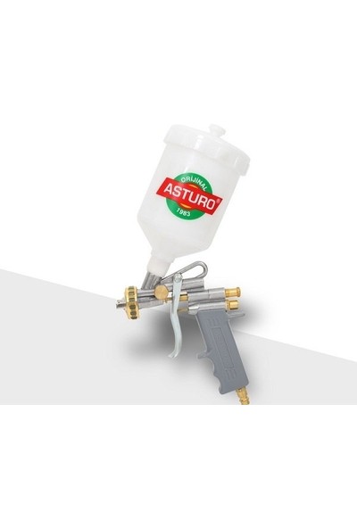 Asturo E70 Boya Tabancası Üstten Depolu 4 mm Asturo E70 Boya Tabancası Üstten Depolu 4 mm