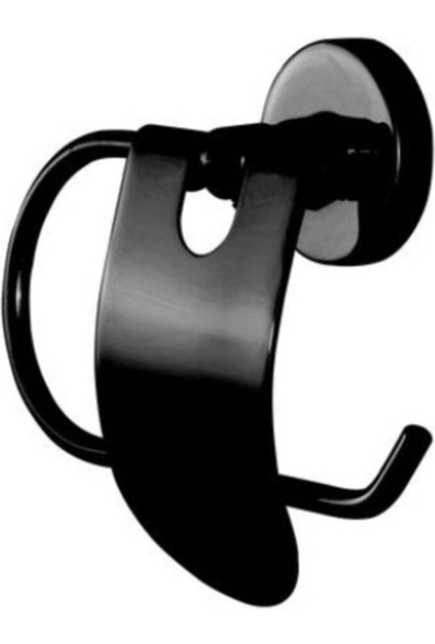 Erfa Home Siyah Dar Kapaklı Peçetelik