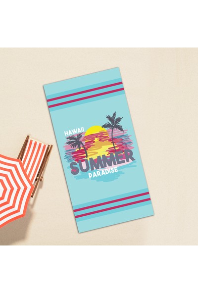 Tarzını Seç Mikrofiber Plaj Havlusu Hawaıı Tarzını Seç Mikrofiber Plaj Havlusu Hawaıı