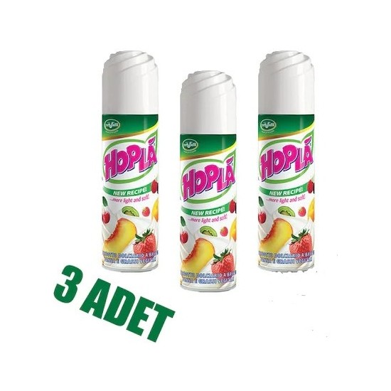 Hopla Sprey Krem Şanti 3 x 250 ml Fiyatı - Taksit Seçenekleri