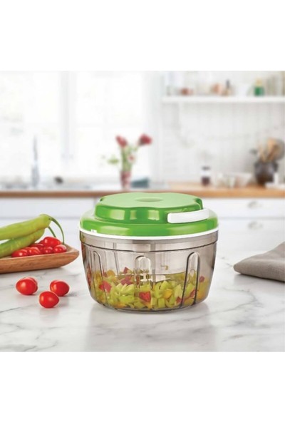 Wenken Üç Fonksiyonlu Büyük Ipli Rondo (Doğrayıcı, Karıştırıcı, Sebze Kurutucu)