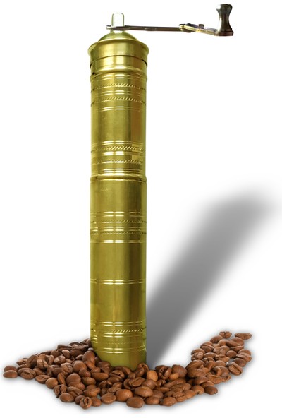 Binbir Trend Pirinç Kahve Değirmeni ve Baharat Değirmeni 27 cm